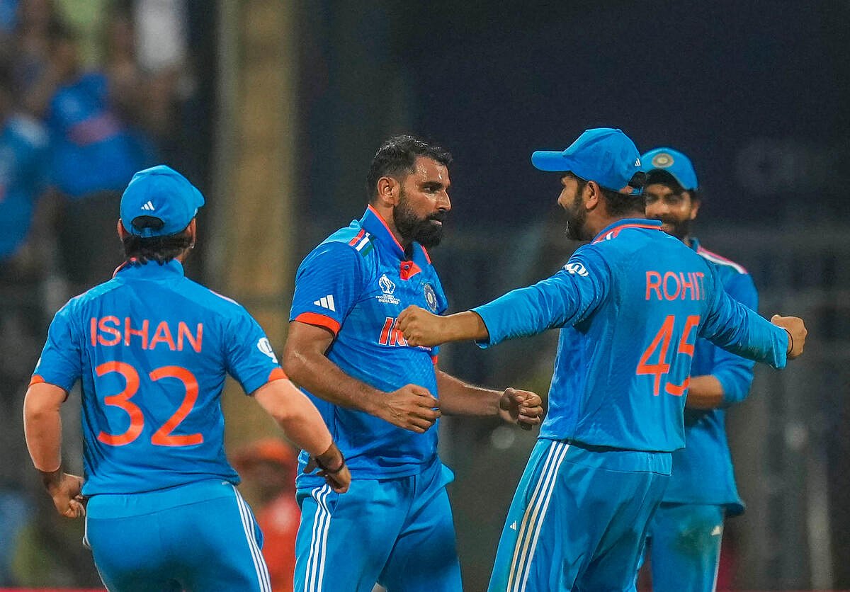 CWC 2023: ಮೊಹಮ್ಮದ್ ಶಮಿ ದಾಖಲೆ - ಏಕದಿನ ವಿಶ್ವಕಪ್‌ನಲ್ಲಿ ವೇಗದ 50 ವಿಕೆಟ್