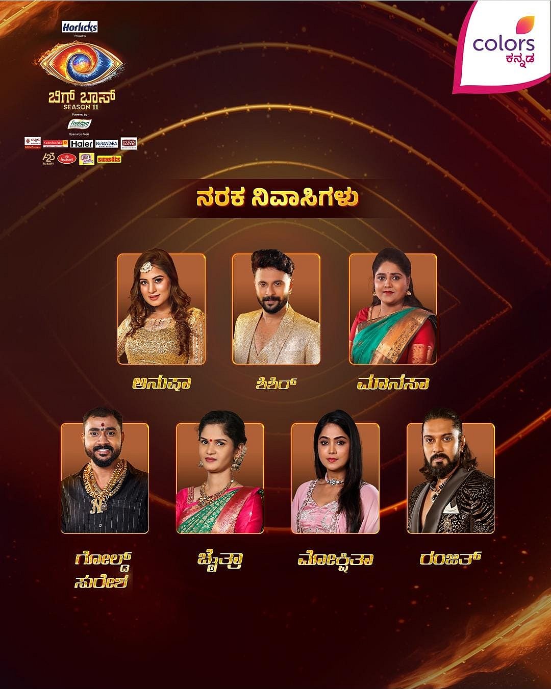 BBK11: ಬಿಗ್ ಬಾಸ್ ಕನ್ನಡ ಸೀಸನ್‌ 11ರ ಸ್ಪರ್ಧಿಗಳ ಪರಿಚಯ ಇಲ್ಲಿದೆ..